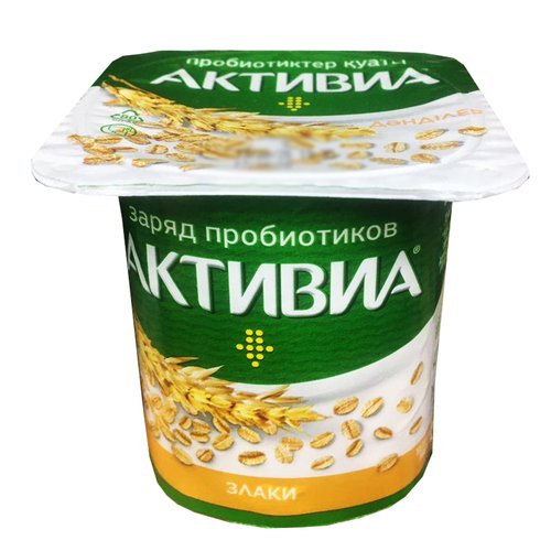 Биойогурт Активиа SUPER FOOD злаки 120 г - Lochin
