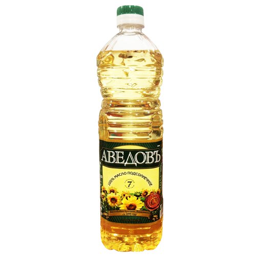 Масло "Аведовь" подсолнечное рафинированное дезодорированное 1л - Lochin