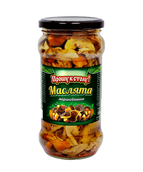Прошу к столу Маслята маринованные 580 мл - Lochin